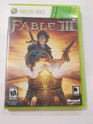 Fable III Fable 3 (Xbox 360, 2010) Complete w/ Manual 885370164237 | eBay