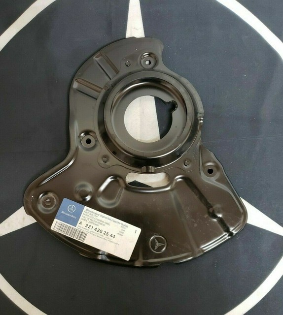 MERCEDES-BENZ FRONT BRAKE-BACKING PLATE DUST SPLASH SHIELD OEM ...