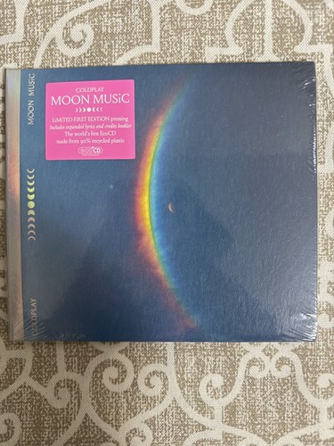 Coldplay Moon Music ECOCD w/ Hand Signed Art Card | eBay