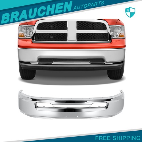 Front Bumper Face Bar Chrome 55112627AA Steel For Dodge Ram 1500 2009 ...