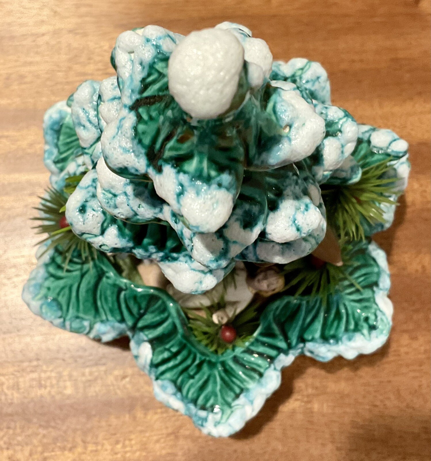 70S RARE, ATLANTIC MOLD NATIVITY SCENE INSIDE CHRISTMAS TREE MOLD | eBay