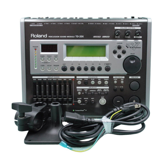 Roland TD-20X Percussion Sound Module Tested Working for sale online | eBay