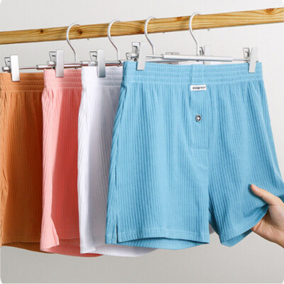 Mens Boxer Shorts Cotton Home Wear Arrow Shorts Comfy Loose Fit Boxers ...