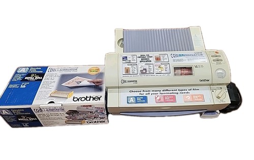 Brother LX-900 Cool Laminator A6-A4 4.8-9.0 Laminating Machine & Refill ...