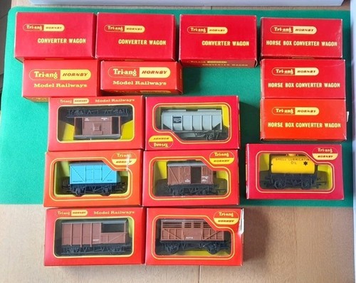 Vintage Boxed Hornby Triang, OO Gauge Wagons, Vans, ALL EXCELLENT ...