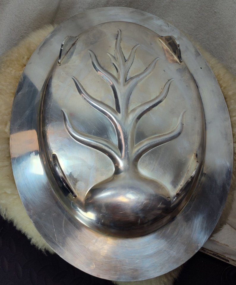 VINTAGE INTERNATIONAL SILVER CO SERVING TRAY SILVERPLATE CAMILE 6010 ...