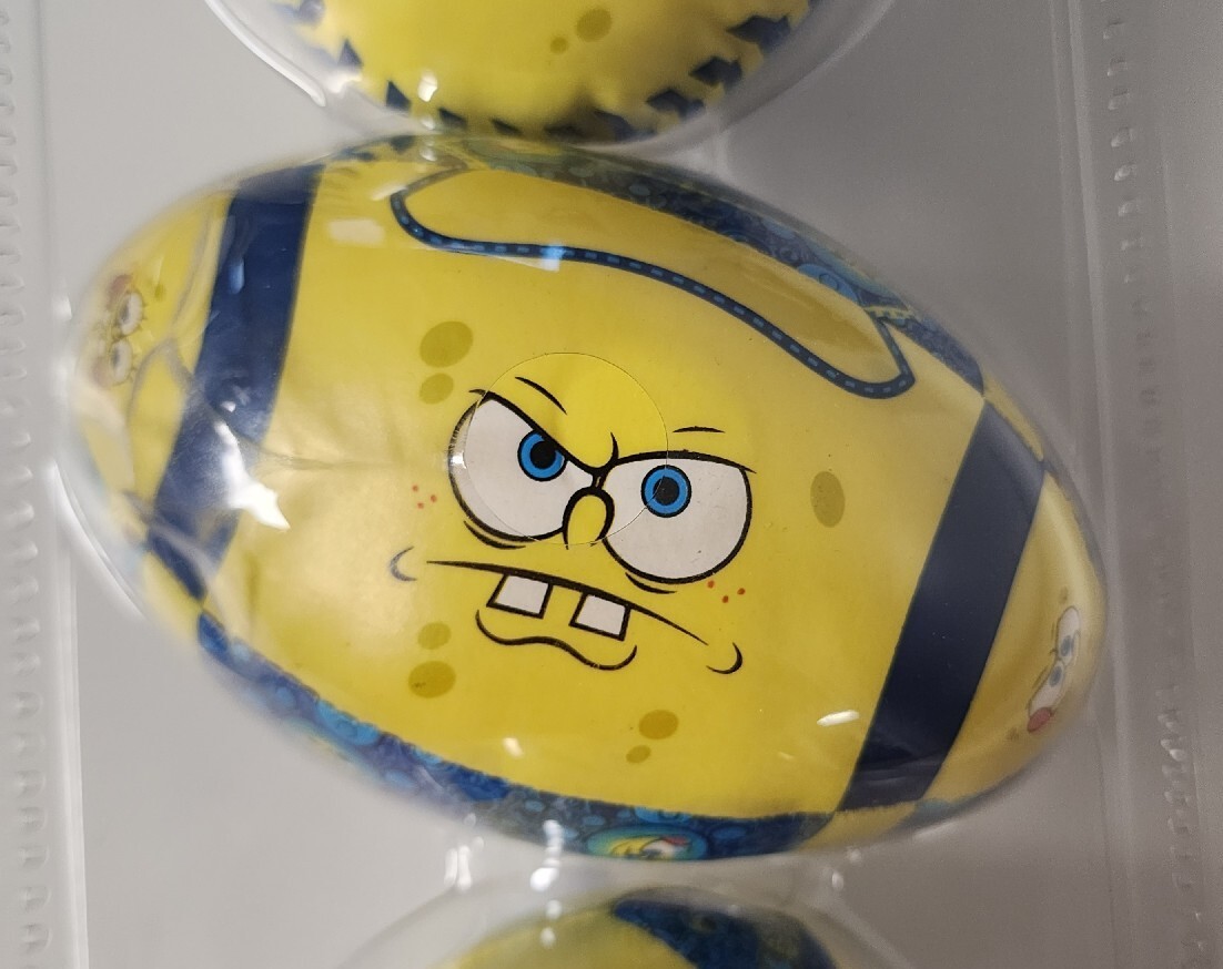 2007 Franklin Sports Nickelodeon SpongeBob Squarepants Foam Ball Set of ...