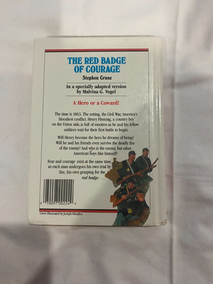 Great Illustrated Classics: The Red Badge of Courage by Stephen Crane ...