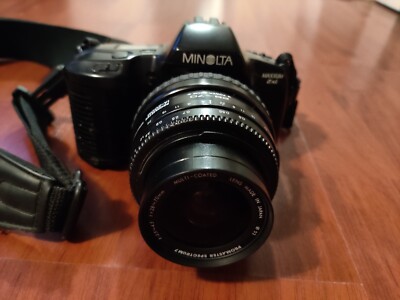 Minolta Maxxum 2Xi 35mm SLR Film Camera With Lens 609525505078| eBay