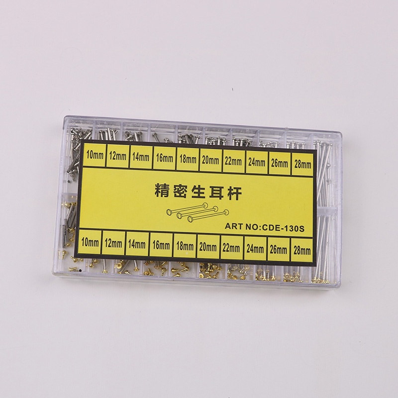 200pcs 1.3mm Diameter Watch Band Strap Spring Bar Lug Type Assortment ...