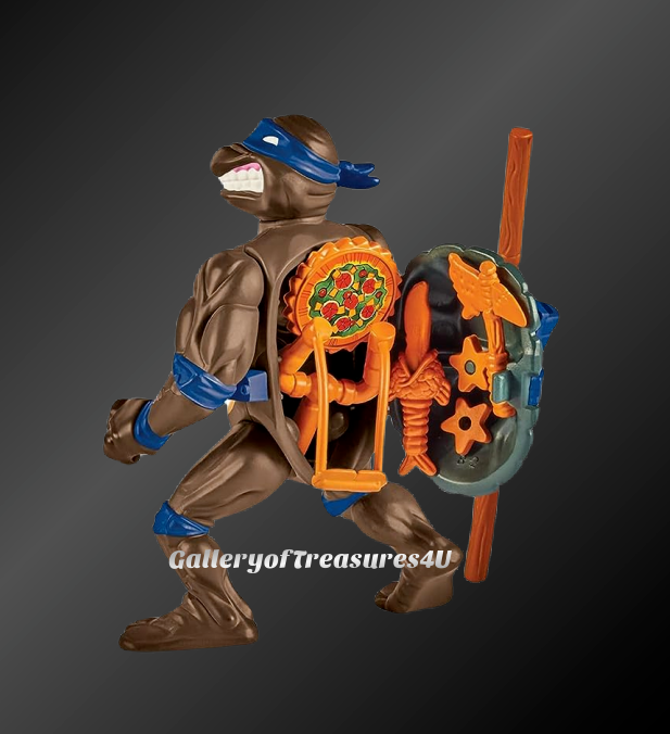 Retro Teenage Mutant Ninja Turtles Classic Scale Tails Chrome Dome ...