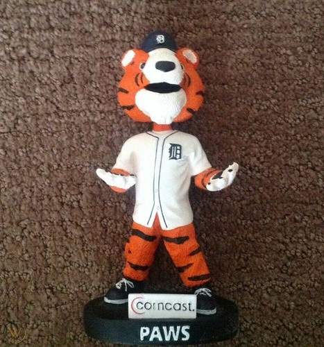 Detroit Tigers 2009 PAWS Mascot Bobblehead Bobble SGA Comcast 09/13/09 ...