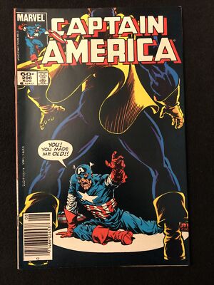 CAPTAIN AMERICA 296 9.0 MARVEL 1984 SLIGHT SPINE CURL NEWSSTAND KL | eBay