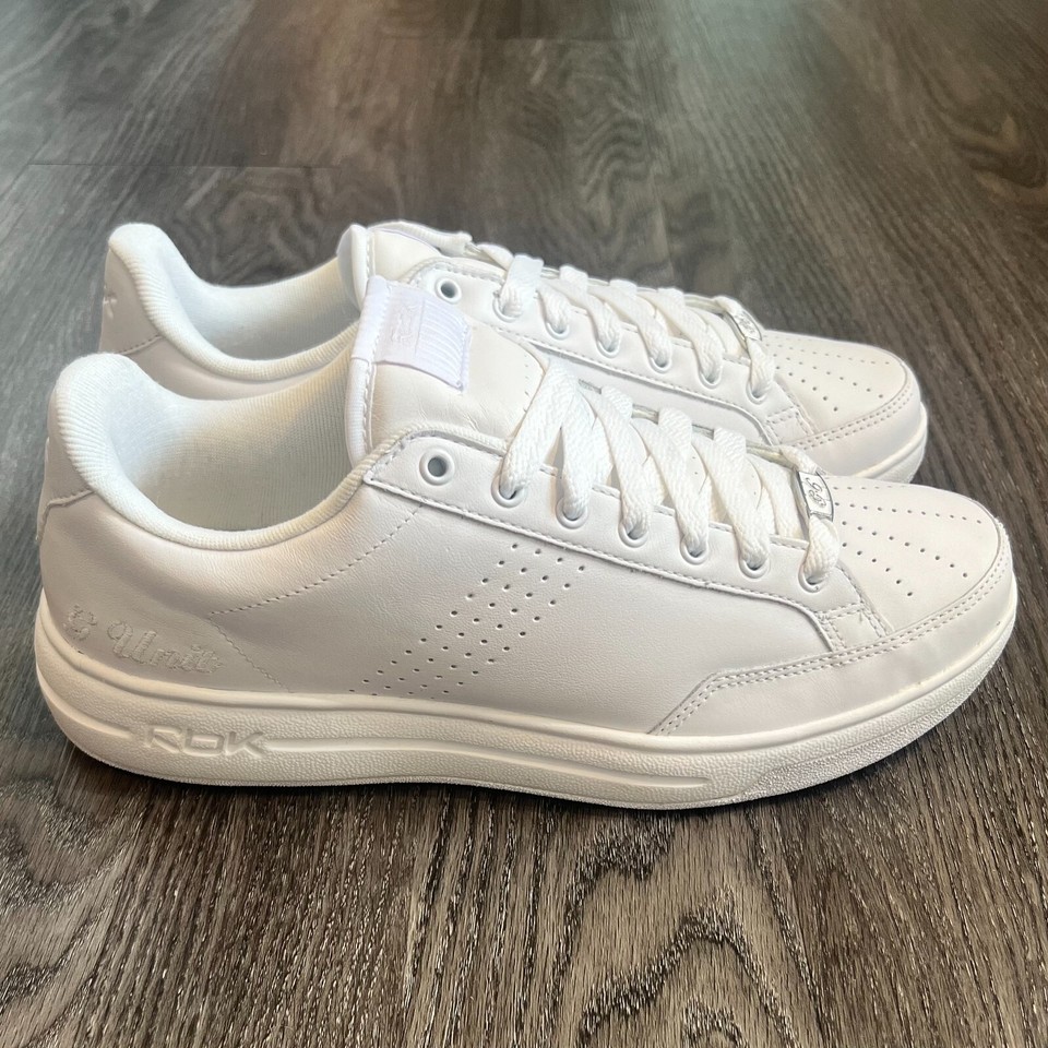 Reebok G-Unit G6 RB408 Sneakers White/White 2003 50 Cent Mens Size 9.5 ...