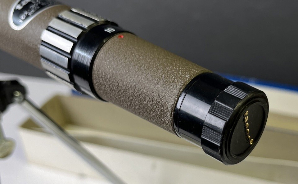 Vintage Tasco Telescope 10X-30X 30MM ZOOM 1 ZHS SCOPE with Box NICE! | eBay