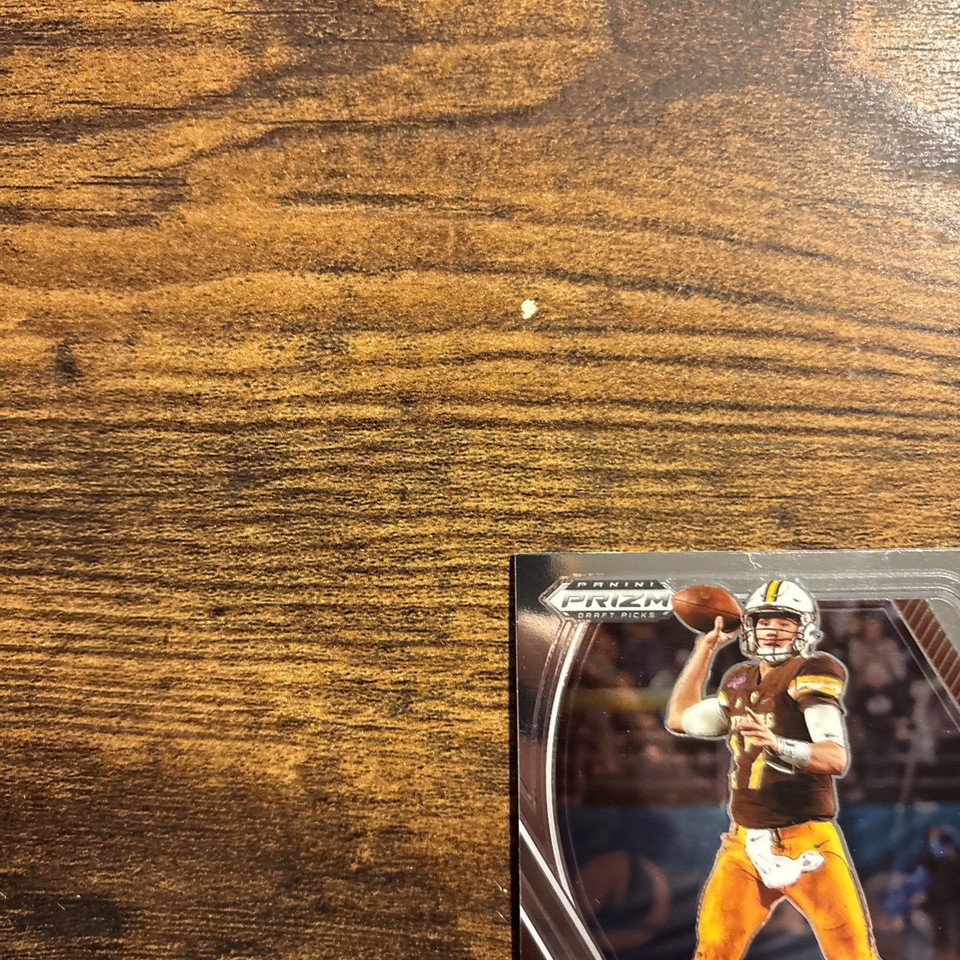 Josh Allen 2021 Panini Prizm Draft Picks Collegiate #4 Wyoming Cowboys ...
