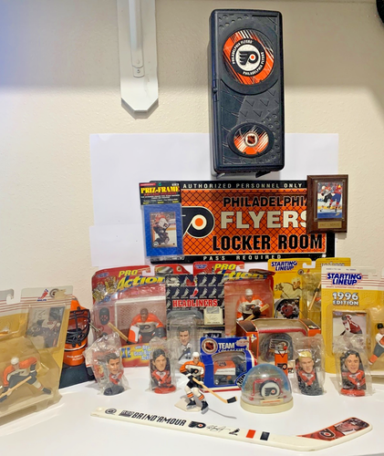 HUGE 23pc PHILADELPHIA FLYERS LOT Lindros, SLU Headliners, Zamboni | eBay