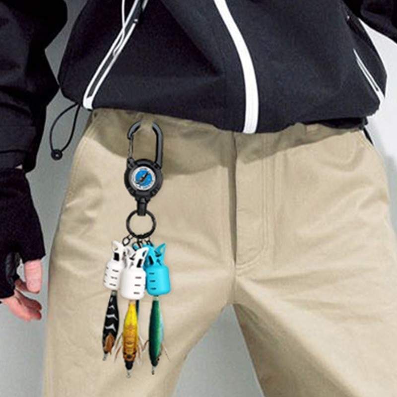 6Pcs Squid Jig Protector Fishing Hook Cover Fishing Lure Protective ...