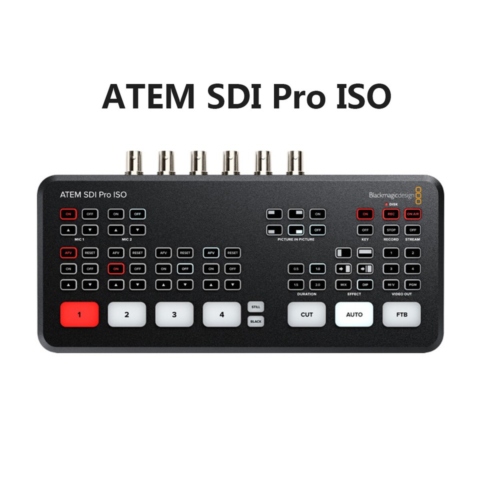 BMD Blackmagic Design ATEM SDI Pro Extreme ISO 3G-SDI Media Live Video ...