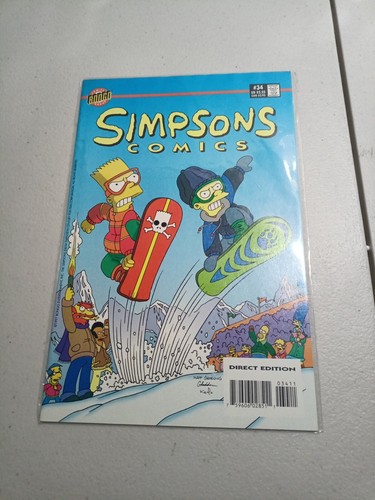 SIMPSONS COMICS #34, 1997 Bongo Comics | eBay