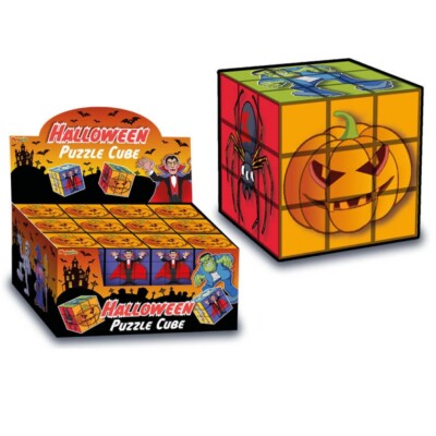 24-288 x Halloween Mini Puzzle CUBE 5.5cm Picture Wholesale Bulk Buy ...