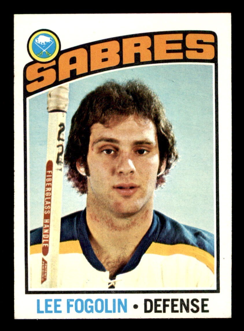 1976 Topps Hockey #253 Lee Fogolin NM | eBay