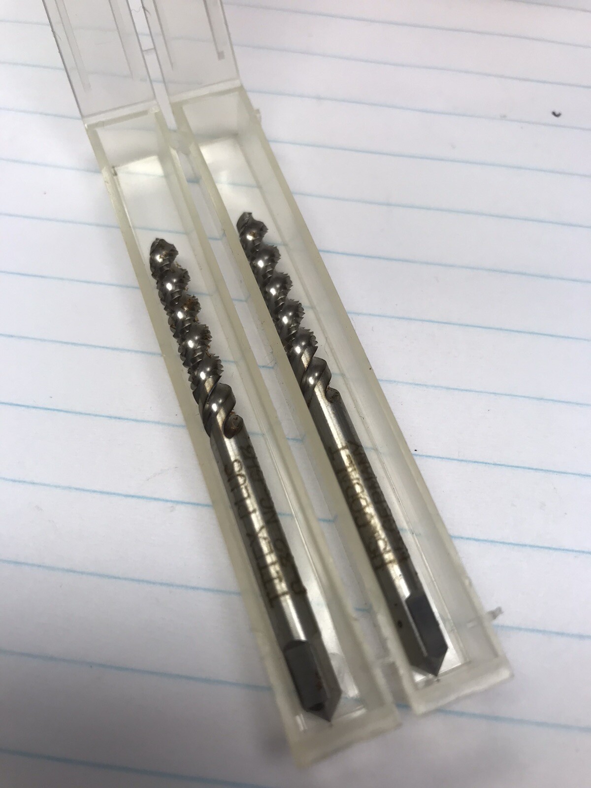 1 pc. 8-32 GH3 COBALT FAST SPIRAL 2 FLUTE PLUG TAP. TITEX (loc stk) | eBay