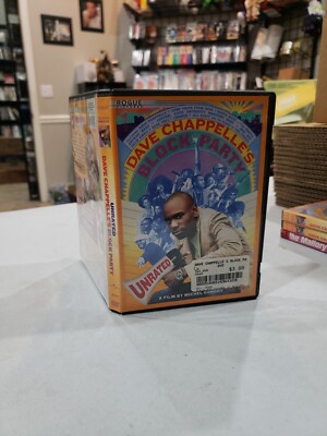 Dave Chappelle's Block Party - Unrated (DVD, 2006) 🇺🇸 BUY 5 GET 5 FREE ...