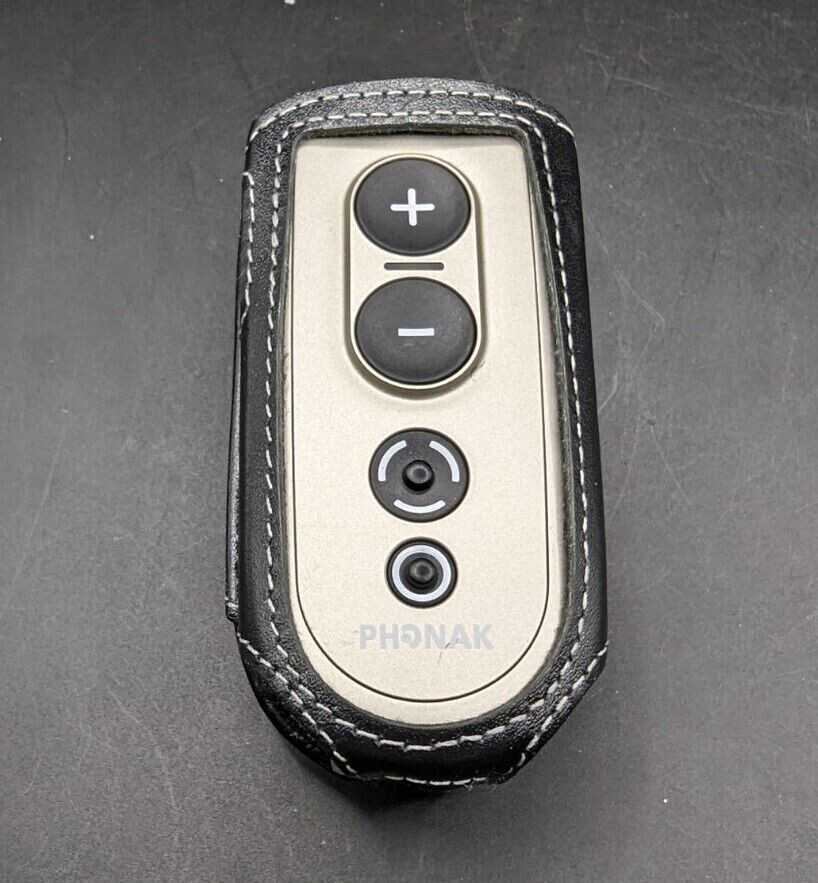 Phonak Pilotone II 2 Hearing Aid Remote Control With Belt Clip for sale ...