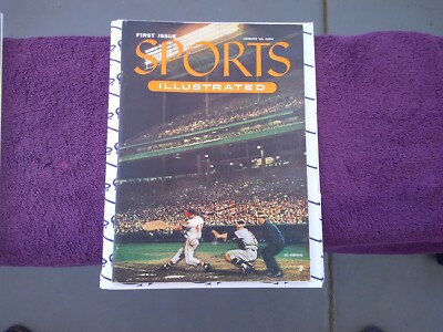 SPORTS ILLUSTRATED AUGUST 16,1954 FIRST ISSUE MAGAZINE MILWAUKEE BRAVES ...