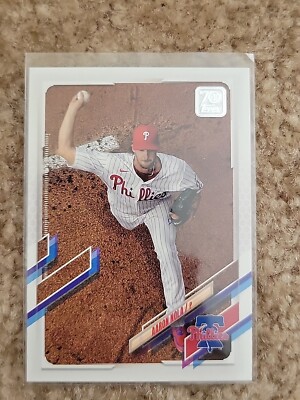 2021 Topps Aaron Nola Philadelphia Phillies Sp Overhead View | eBay
