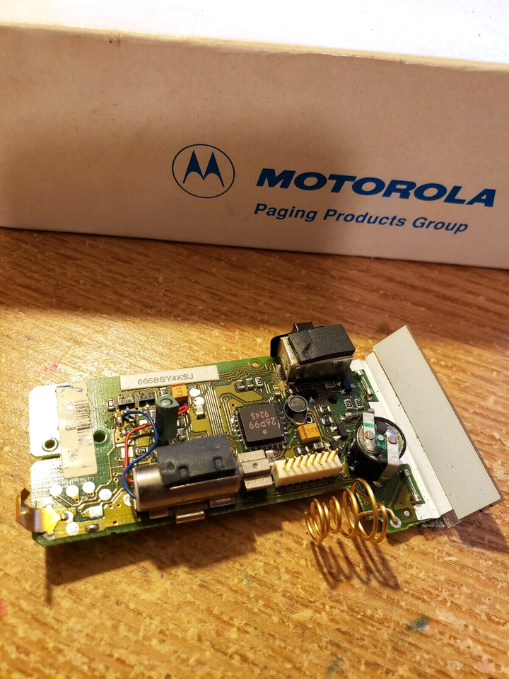 Motorola Bravo Pager 512 Baud Pocsag Decoder board POWERUP/GOOD LCD | eBay