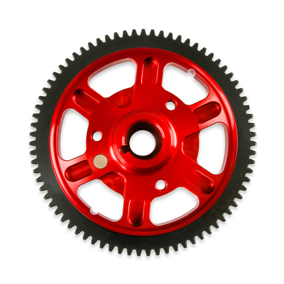 MSD Pro-Billet Flywheel, Aluminum, Multi Channel Total Loss, Yamaha 650 ...