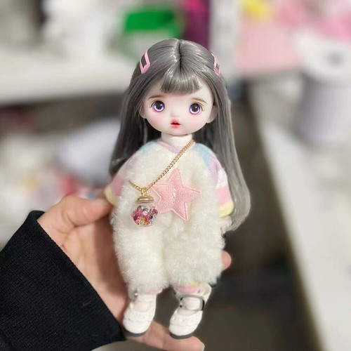 1/8 BJD Doll 16CM Mini Cute BJD Dolls Fashion Clothes Suit Makeup ...