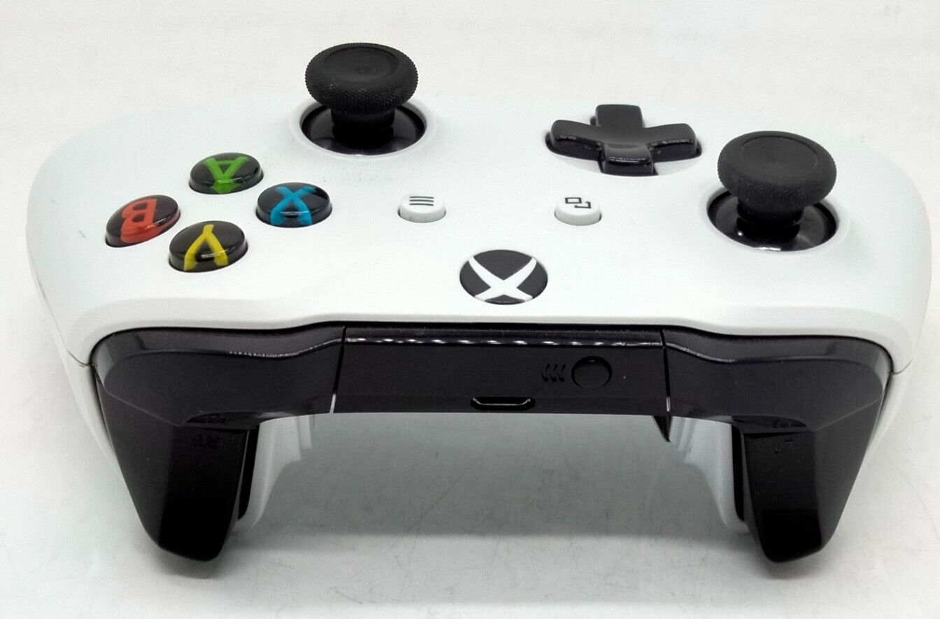 Microsoft Xbox One Wireless Controller White 1708 NO BATT Included ...