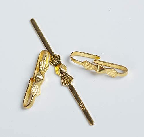 300 Pcs Bow Tie Crystal Connectors Chandelier Clips Pins for Fastening ...