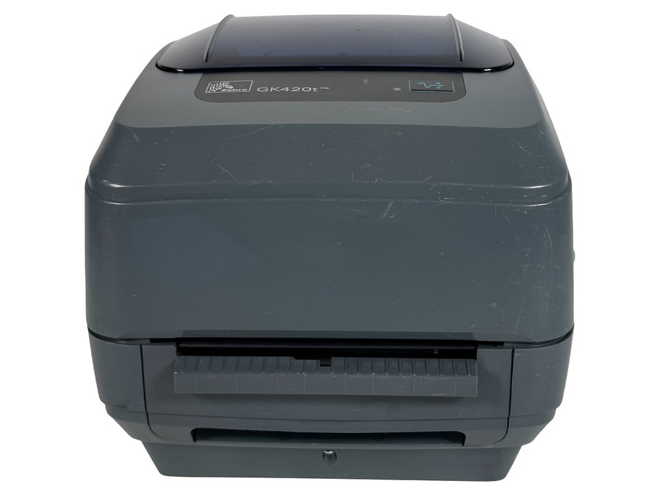 Getestet Voll Zebra GK420T Thermal Transfer Barcode Label Drucker USB ...