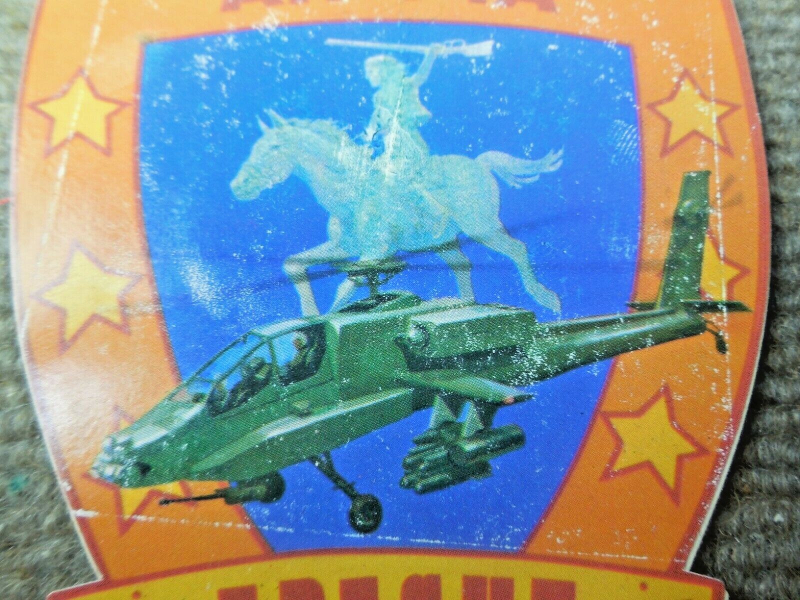 Vintage Vietnam War Era US Army AH-64A Apache Helicopter Sticker | eBay