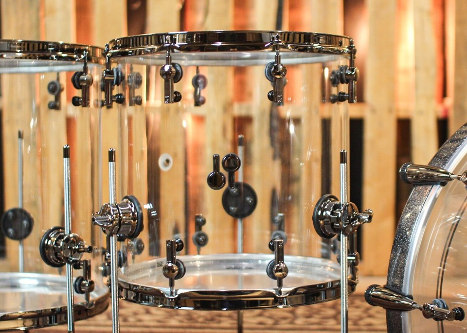 Sonor SQ2 X-Ray Acrylic Drum Set - 22x14,12x8,14x14,16x16 - UPID ...