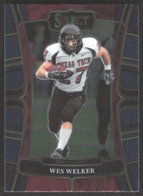 2023 Select Draft Picks Wes Welker Texas Tech Red Raiders #98 | eBay