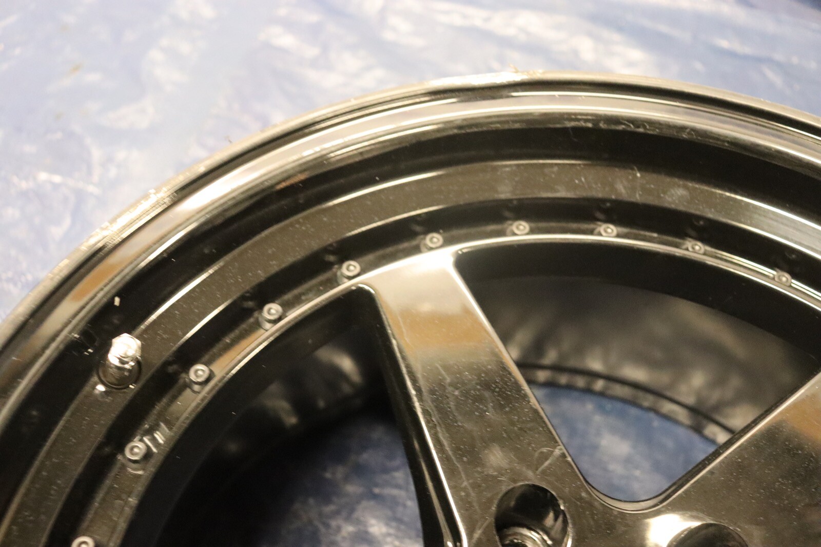 2019 HONDA CIVIC TYPE-R FK8 ESR CS5 WHEEL 18X9.5 +22 OFFSET 4/4 *SLIGHT ...