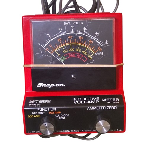 Vintage Snap-On MT-952 Inductive Volt Amp Meter Snap On | eBay