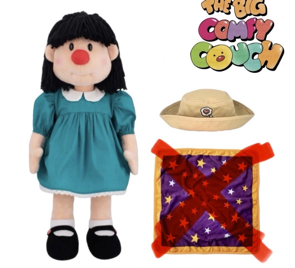 RETROKID X BIG COMFY COUCH MOLLY DOLL 30TH ANNIVERSARY DOLL WITH HAT | eBay