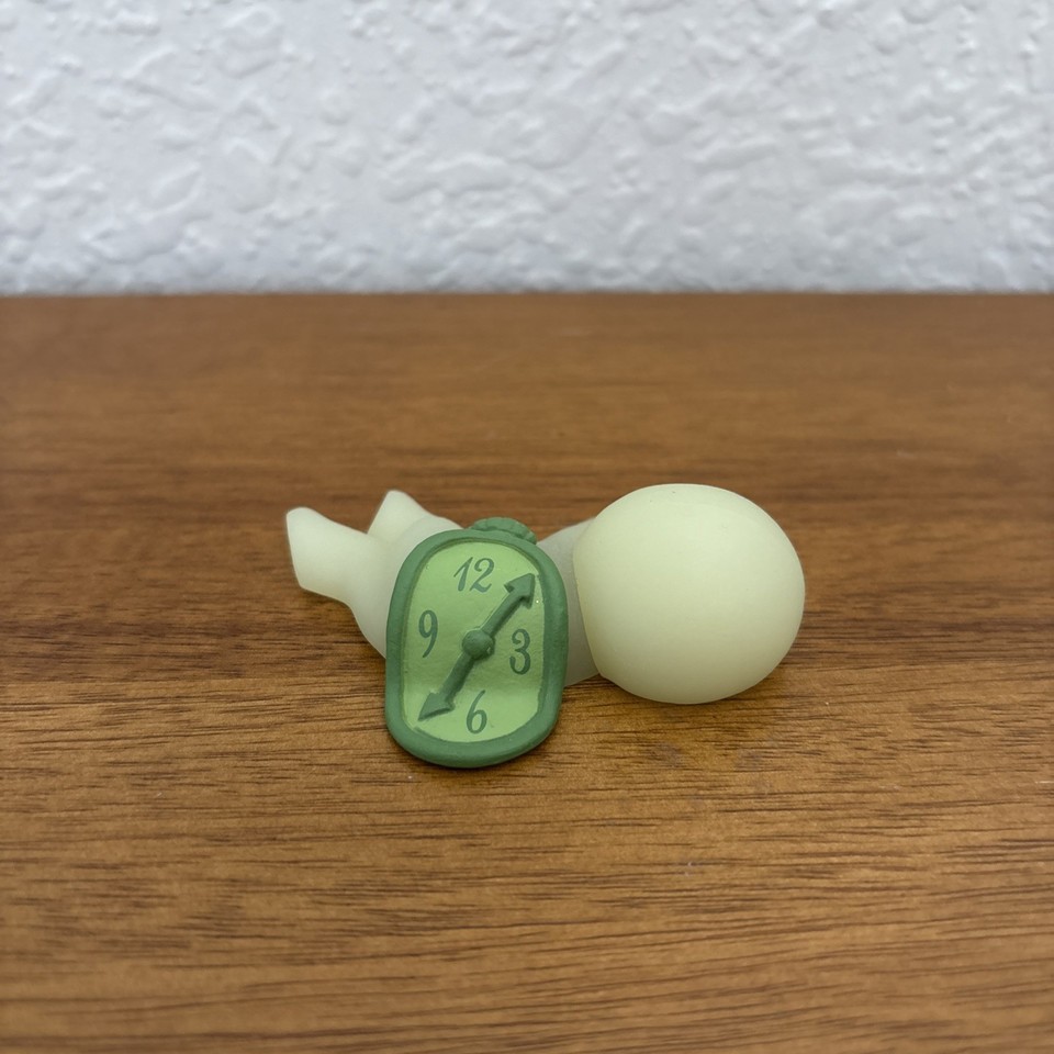 Smiski Dali Glow in the Dark Mini Fig Salvador Dali Melting Clock | eBay
