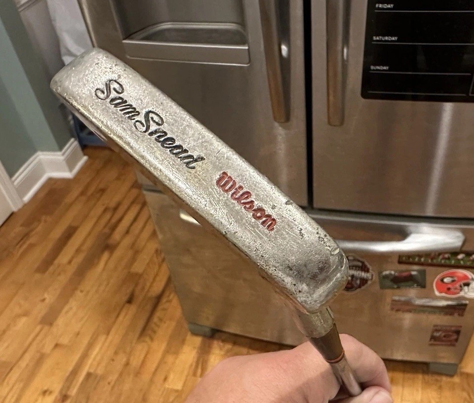 Vintage Wilson Sam Snead (31.5") Blade Putter w/ Steel Shaft & Black ...