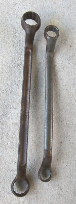 Vintage Double End Offset Box Wrenches Bonney Herbrand Assorted Lot of ...