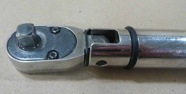 Snap-on TECH2R100 Torque Wrench Techwrench Flex Ratchet 3/8" Drive for ...