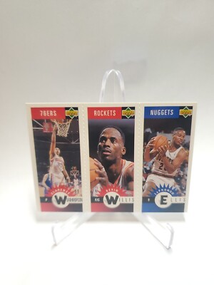 LaPhonso Ellis Kevin Willis Clarence Weatherspoon Collectors Choice ...