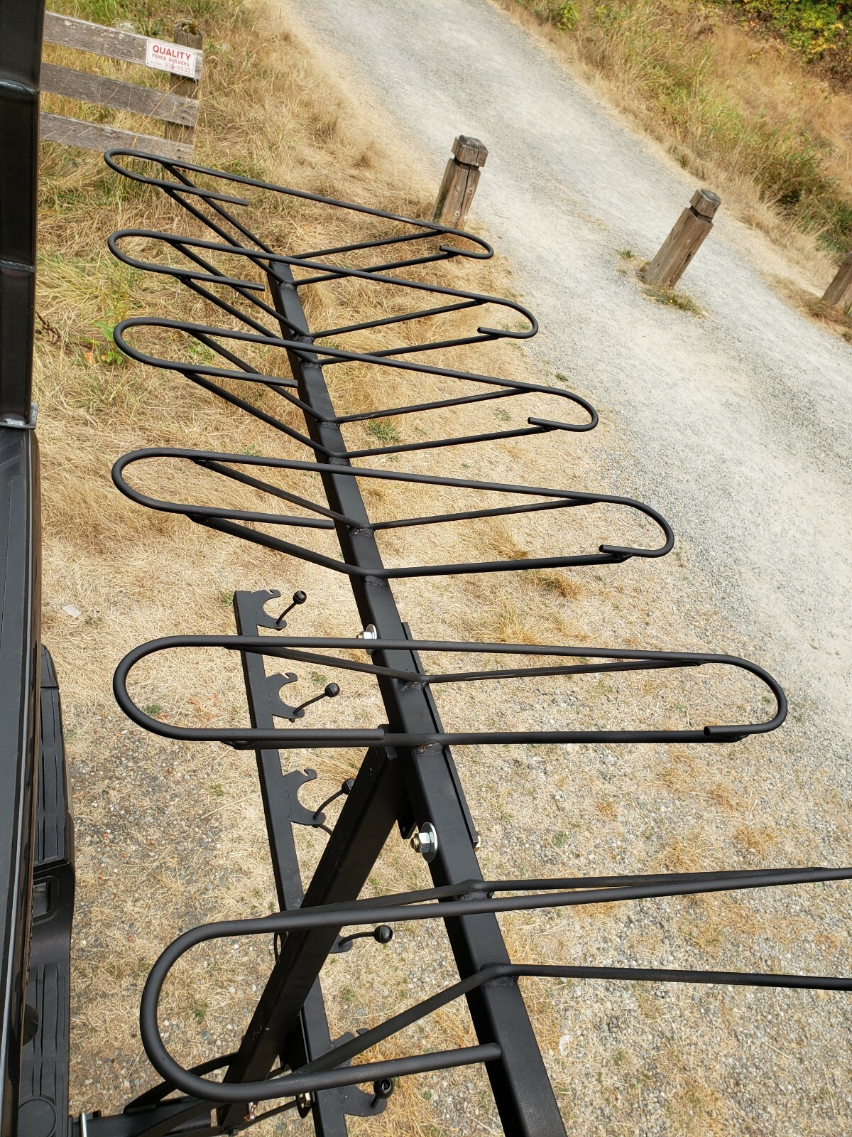 Vertical 10 bike rack hitch carrier bicycle mountain ten CAMMECK like ...