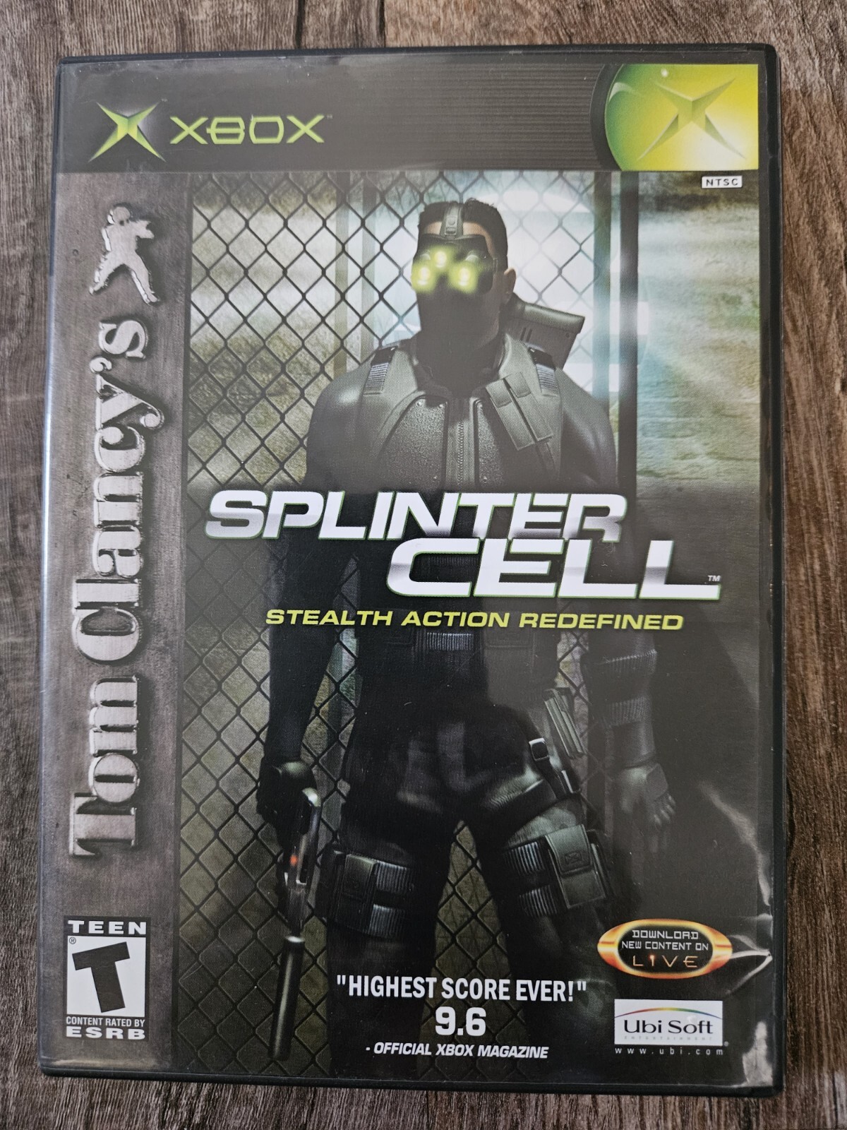 Tom Clancy's Splinter Cell (2002) Microsoft Xbox CIB Complete Tested ...